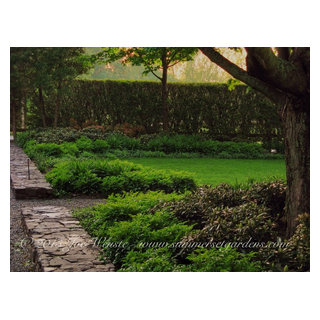 White Theme Garden in Warwick, NY - Traditional - Landscape - by User ...