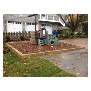 Wood Chip Play area - Traditional - Landscape - Seattle - by Green ...