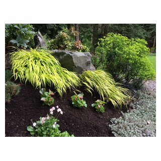 Woodland Rock Garden - Rustic - Landscape - Seattle - by Starbird ...