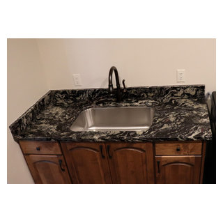 A Lovely Laundry Room -Blue Fantasy Leathered - Laundry Room - Denver ...