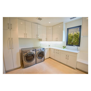 Artistic Contemporary Home - LEED Silver - Contemporary - Laundry Room ...