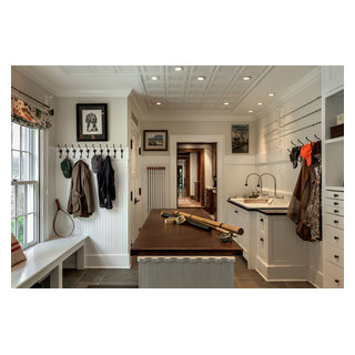 Coats and Cubbies - Traditional - Laundry Room - New York - by Crisp ...
