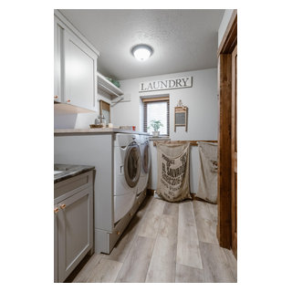 Copper Country Cool - Farmhouse - Laundry Room - Detroit - by Valia ...