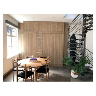 External Wardrobe with Washer-Dryer Closet - Contemporary - Laundry ...