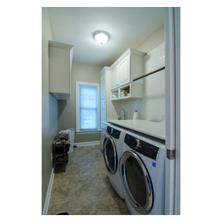 From laundry closet to laundry room to die for - Transitional - Laundry ...