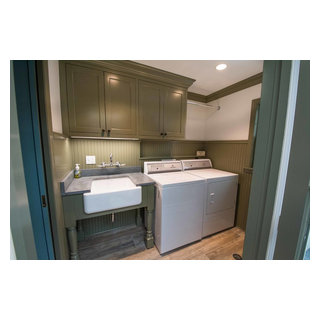 Gorgeous Colonial Remodel with Greenhouse - Traditional - Laundry Room ...