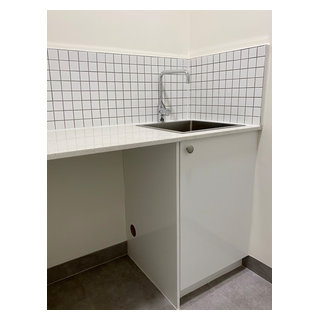 Interior design - Lansell Road, Toorak - Moderne - Buanderie ...