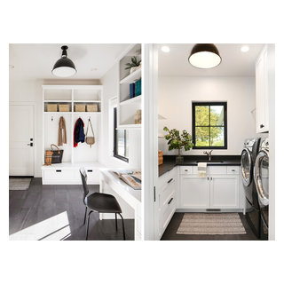 Lakeshore Cottage - Farmhouse - Laundry Room - Milwaukee - by Amy ...