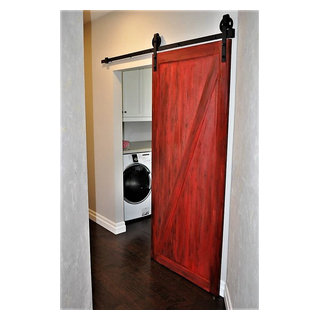 Laundry and Office combo? Why not? - Transitional - Laundry Room ...