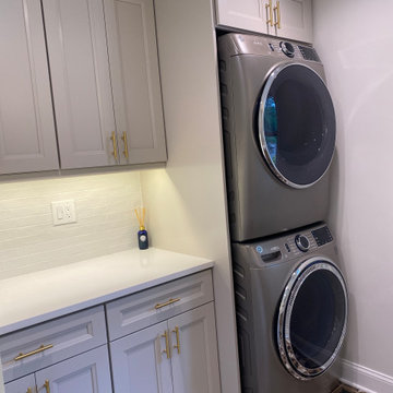 75 Beautiful Powder Room Laundry Combo Home Design Ideas & Designs ...