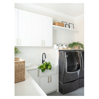 Laundry Room - Contemporary - Laundry Room - Seattle - by Oak & Linen ...