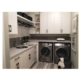 Laundry Rooms - Moderno - Lavadero - Calgary - de Elegant Woodwork ...