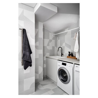 Laundry - Scandinavian - Laundry Room - Sydney - by schemes & spaces ...