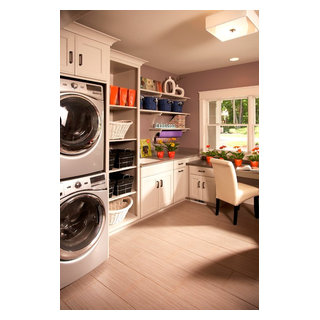 Model Home - Traditional - Laundry Room - Detroit - by VanBrouck ...