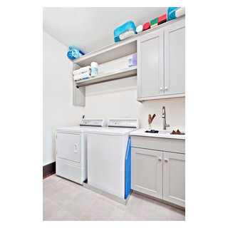 Modern Timber Frame - Transitional - Laundry Room - Nashville - by ...