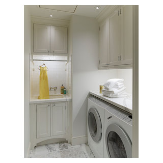 Palo Alto Dutch Colonial Revival - Traditional - Laundry Room - San ...