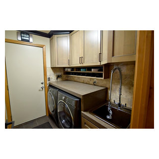 Red Fox Lane - Transitional - Laundry Room - Denver - by BKC Kitchen ...