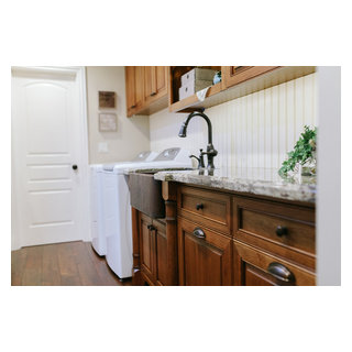 Ripon - Stain Grade Laundry - Traditional - Laundry Room - Sacramento ...