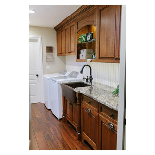 Ripon - Stain Grade Laundry - Traditional - Laundry Room - Sacramento ...