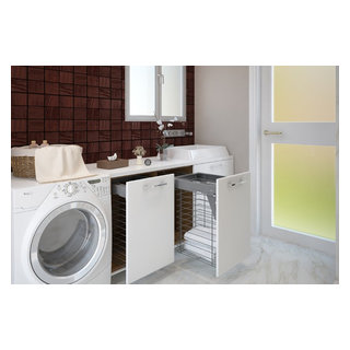 SIGE Pull Out Laundry Basket - Modern - Laundry Room - Melbourne - by ...