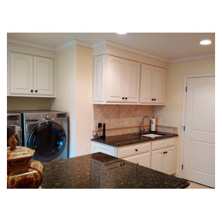 Simpson – Classic Southern Bathroom Remodel - Traditional - Laundry ...
