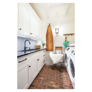Springfield Barn Home - Farmhouse - Laundry Room - Burlington - by ...