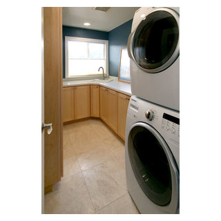 W. Master, Hall, Bedroom Bathroom and Laundry Room - Traditional ...