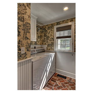 Westport Antique Colonial Renovation - Traditional - Laundry Room - New ...