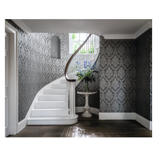 Ткани и обои Waterperry от Sanderson - Traditional - Staircase - Moscow ...