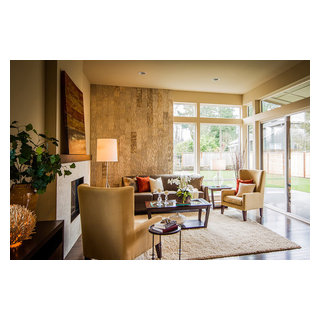 10. Great room. Plan 1B - Modern - Living Room - Seattle - by MERIT ...