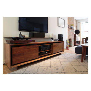 123 House - Modern - Living Room - New York - by Gradient Architecture ...