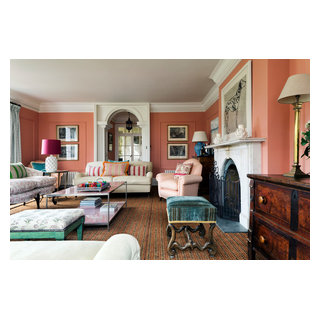 1920's English country home - Farmhouse - Living Room - Berkshire - by ...