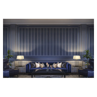 1920s Glamour AKA Great Gatsby esque style Art Deco Transitional Living Room Los Angeles by EL EL Wood Products Corp. Houzz