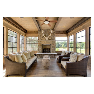 2015 Midwest Home Luxury Home #12 - Divine Custom Homes - Rustic ...