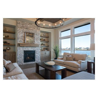 The Sonoma by Berkeley Building Co. - Transitional - Living Room ...