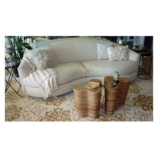 25th Floor Aerie - Eclectic - Living Room - Miami - by Robin Lechner ...