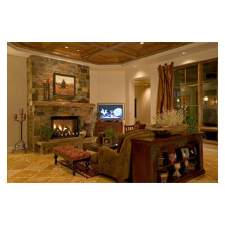343 WR - Mediterranean - Living Room - Other - by Conquest Construction ...