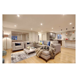 4 Bedroom Family Home, Farnham - Contemporary - Living Room - Surrey ...