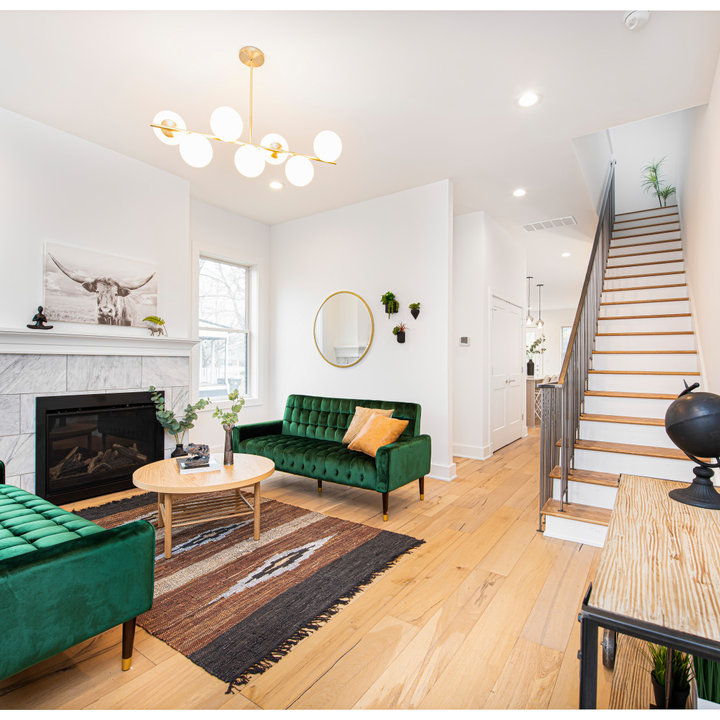 Enclosed Staircase Railing - Photos & Ideas | Houzz