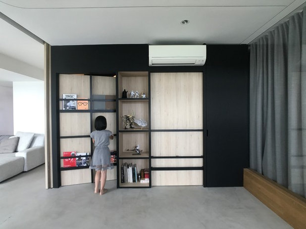 Tour a 5-Room HDB Flat Renovated to Feel Like a Landed House | Houzz