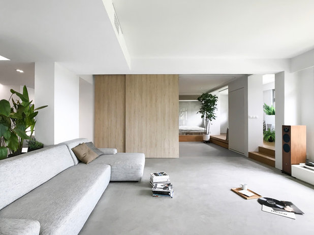 Tour a 5-Room HDB Flat Renovated to Feel Like a Landed House | Houzz