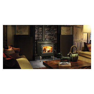 5700 Step Top Wood Stove - Contemporary - Living Room - Seattle - by ...