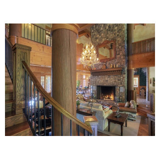 7535 highway 20 Anacortes Scimitar Ranch - Rustic - Living Room ...