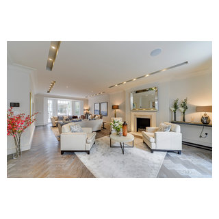 A Chelsea Townhouse Like No Other - Contemporary - Living Room - London ...