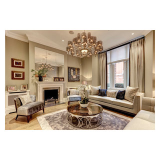 A Mayfair Apartment - Transitional - Living Room - London - by ...