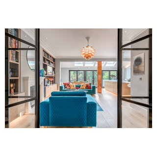 A Modern & Colourful Home, Muswell Hill - Contemporary - Living Room ...
