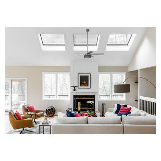 A Modern Connecticut Residence - Contemporary - Living Room - New York ...