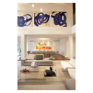 A Modern Miami Home - Modern - Living Room - Miami - by DKOR Interiors ...