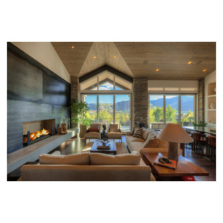A Private Residence II - Rustic - Living Room - Salt Lake City - by ...