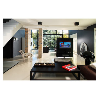 A Residence - Modern - Living Room - Los Angeles - by FJ Interior ...